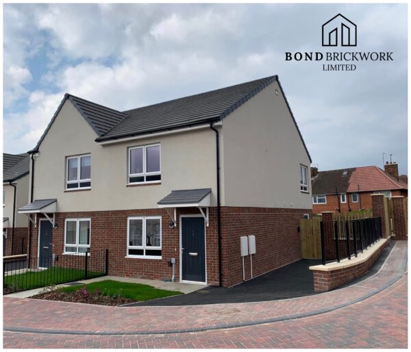 Seacroft, Leeds Site Complete: - Bond Brickwork